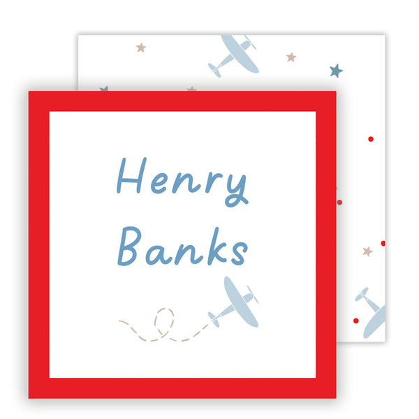 Airplane Enclosure Cards - Van Papier Co.