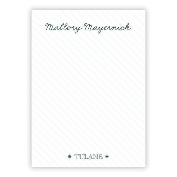 Custom College Notepad - Van Papier Co.